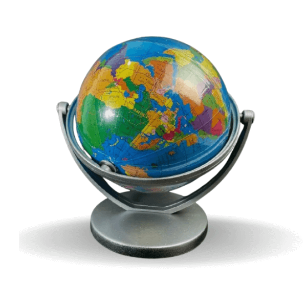 360° Rotating Globe for Desk - Make Life Artful